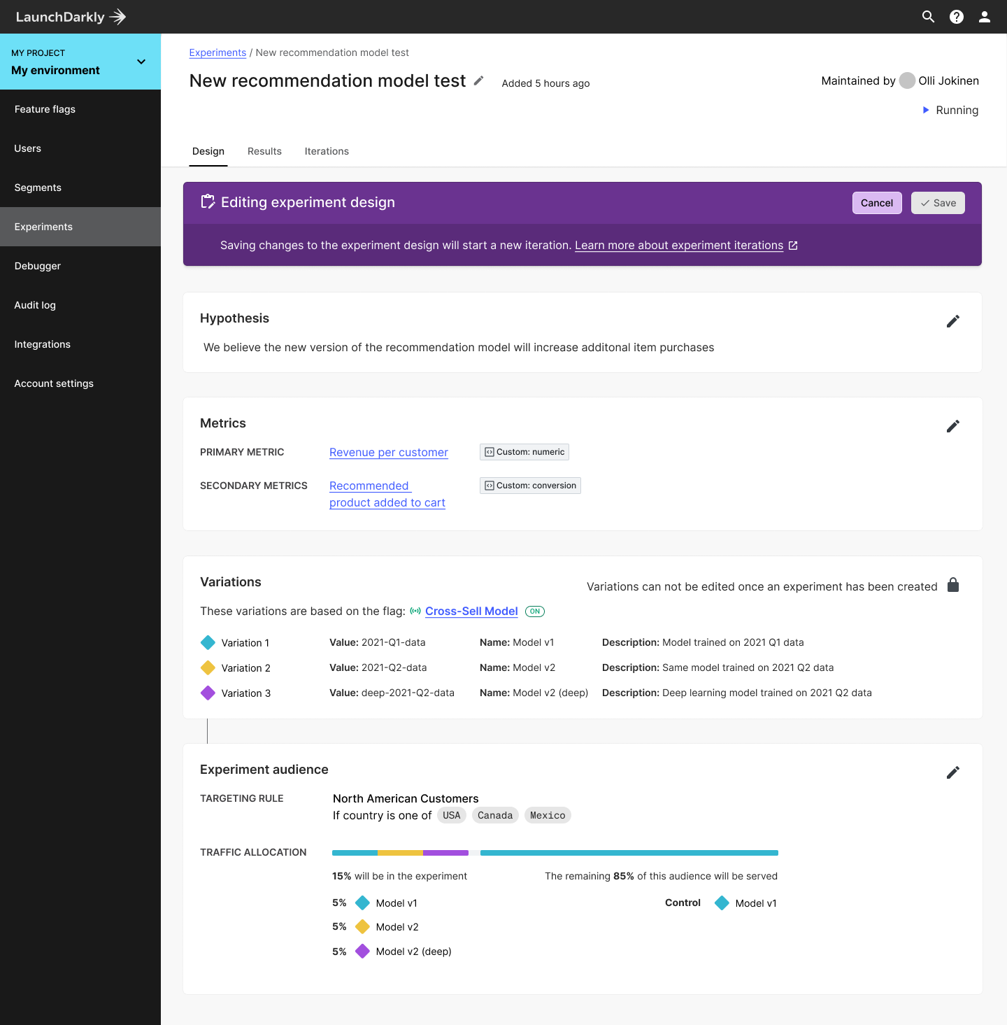 LaunchDarkly Experimentation: A Flexible, Intuitive, Natural Extension of Your Workflow ...